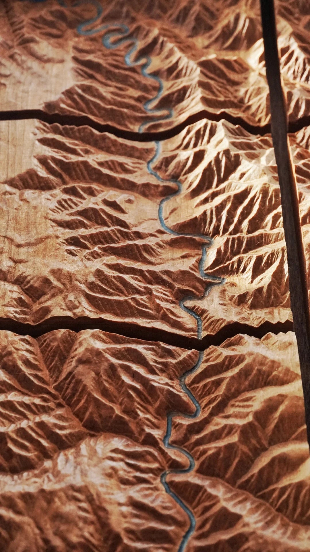 Custom Personalized Large Tiled Map – Topside Maps