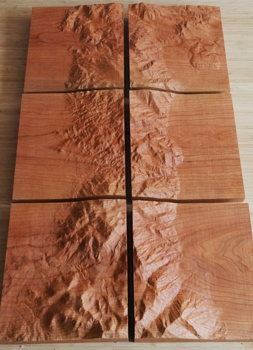 Custom Personalized Large Tiled Map – Topside Maps